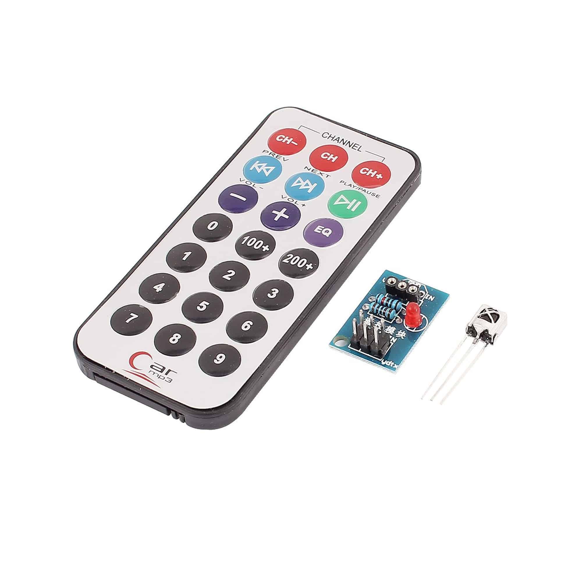 Ir Remote Control Kit Hx1838 Vs1838 Nec Infrared Ir Rees52