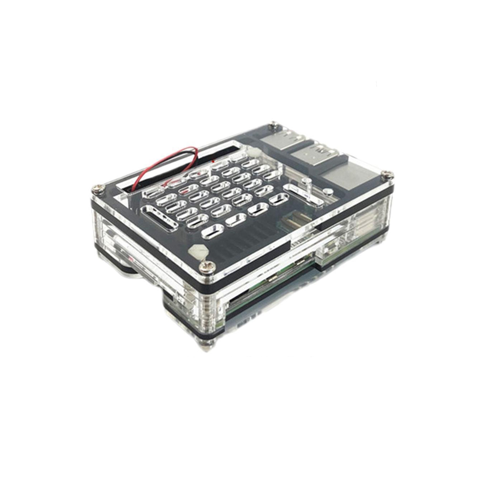 Raspberry Pi 5 9 Layer Case Protective Shell Acrylic Rees52