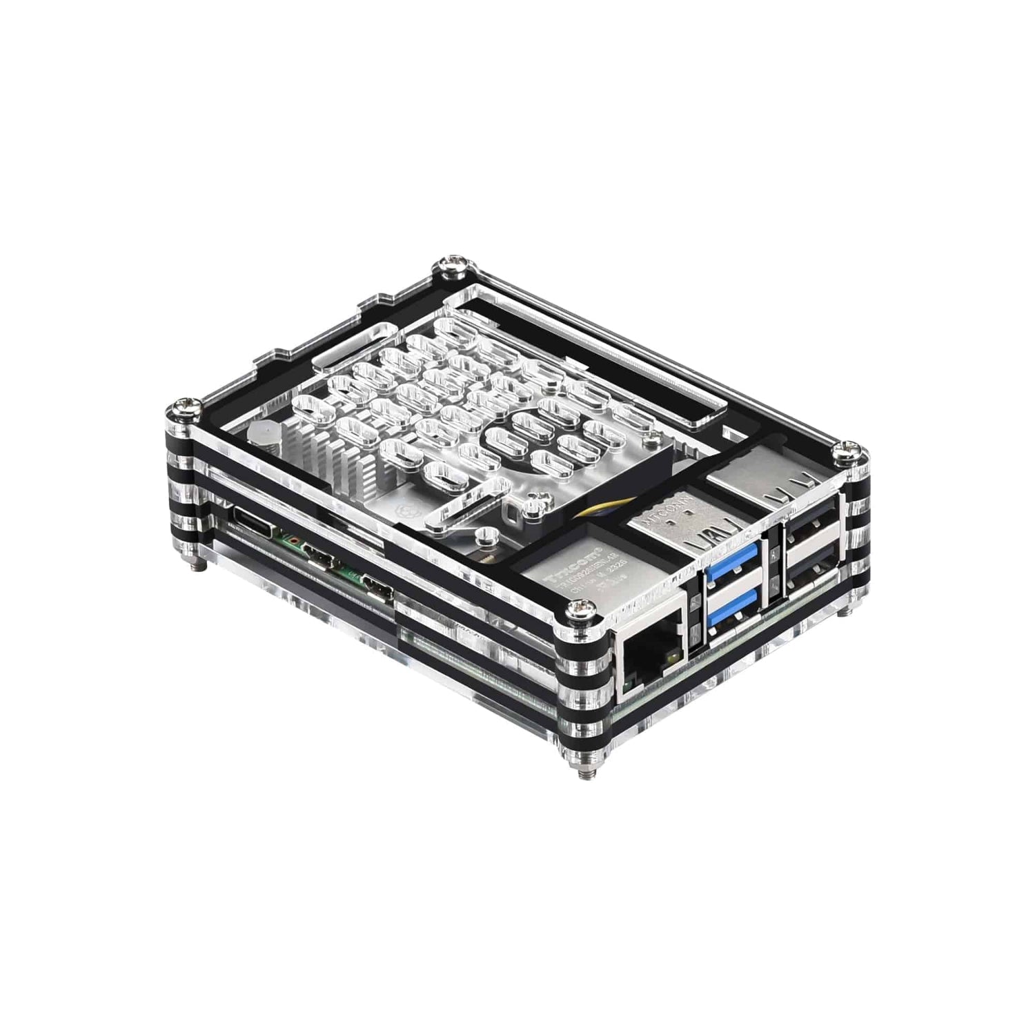 Raspberry Pi 5 9 Layer Case For Raspberry Pi 5 And Active Cooler Rees52