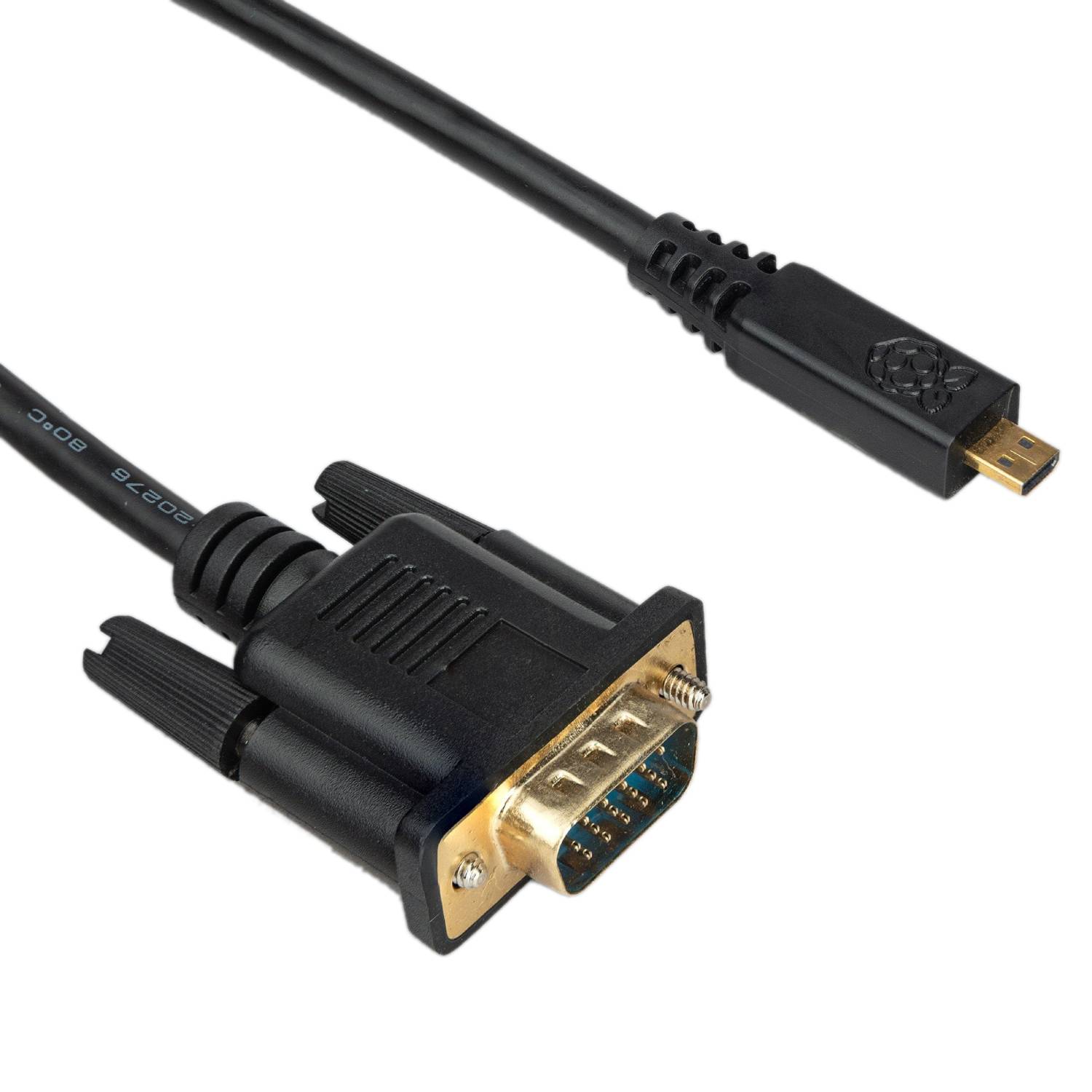Raspberry Pi Micro Hdmi To Vga Cable 1m For Raspberry Pi 54b Rees52