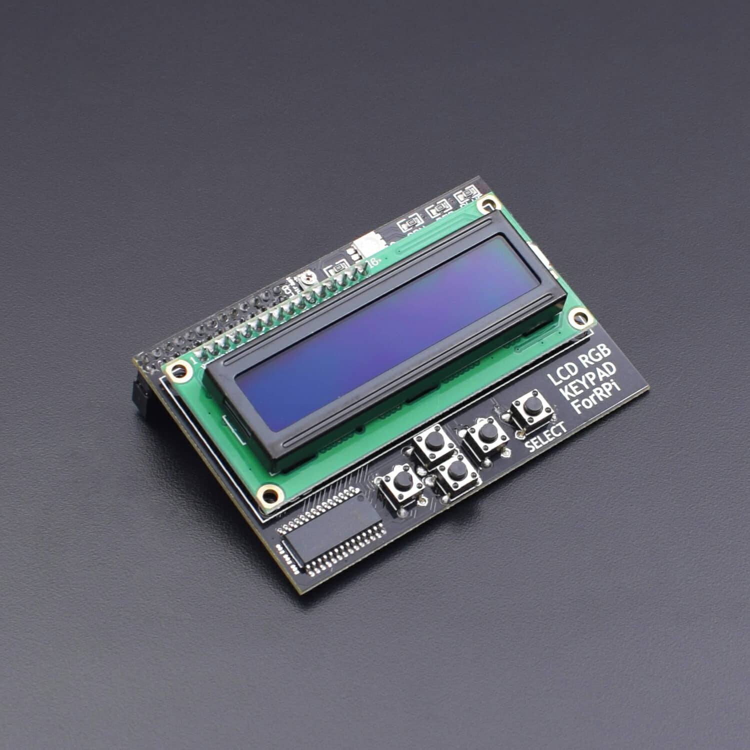 I2c Iic Interface Rgb Led Screen Lcd 1602 Keypad Rees52