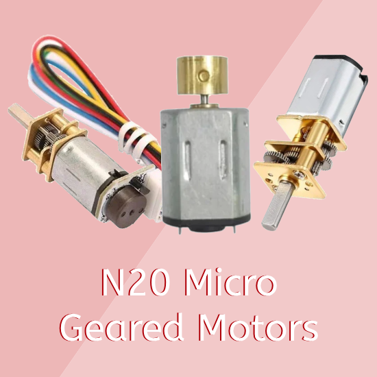 REES52 | N20 Micro Geared Motors