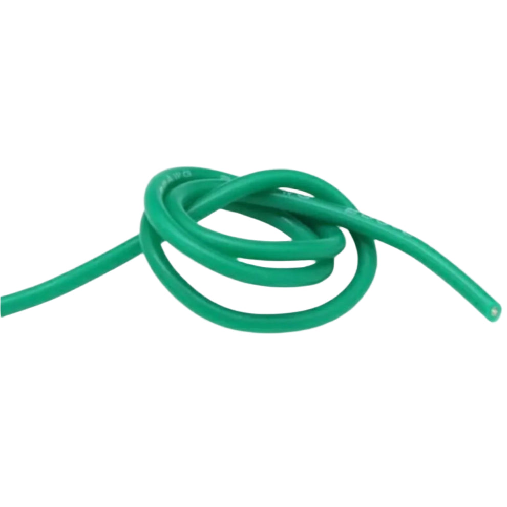 10M 24AWG Flexible Silicone Wire High Quality Ultra-Flexible - Green ...