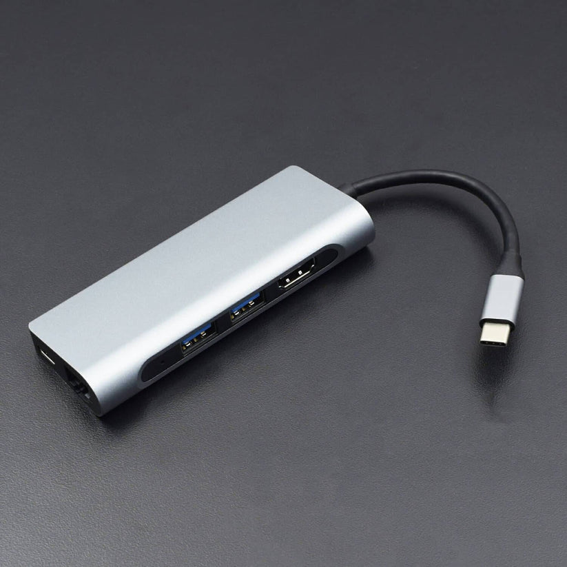 Multiport Adapter 3.1 Type C Hub with 4K HDMI SD Card – REES52