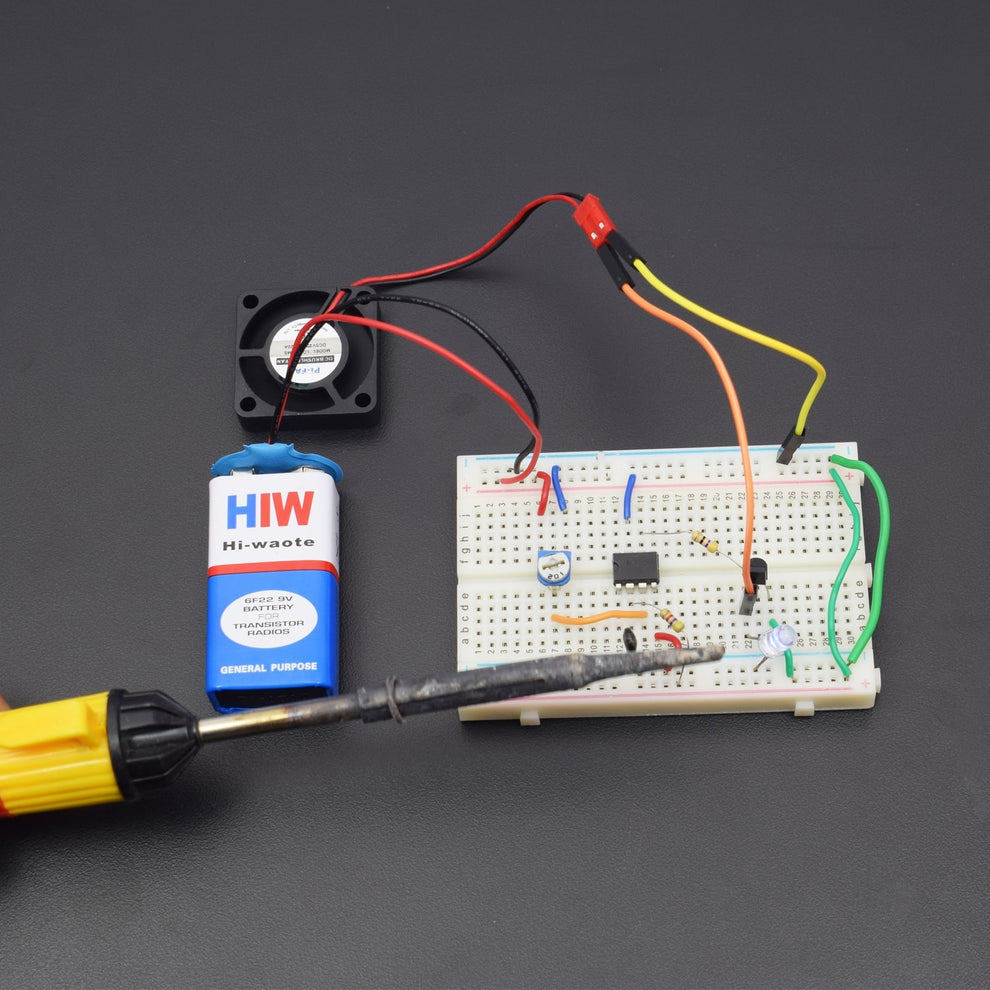 Make A Temperature Controlled Dc Fan Using Thermistor – REES52