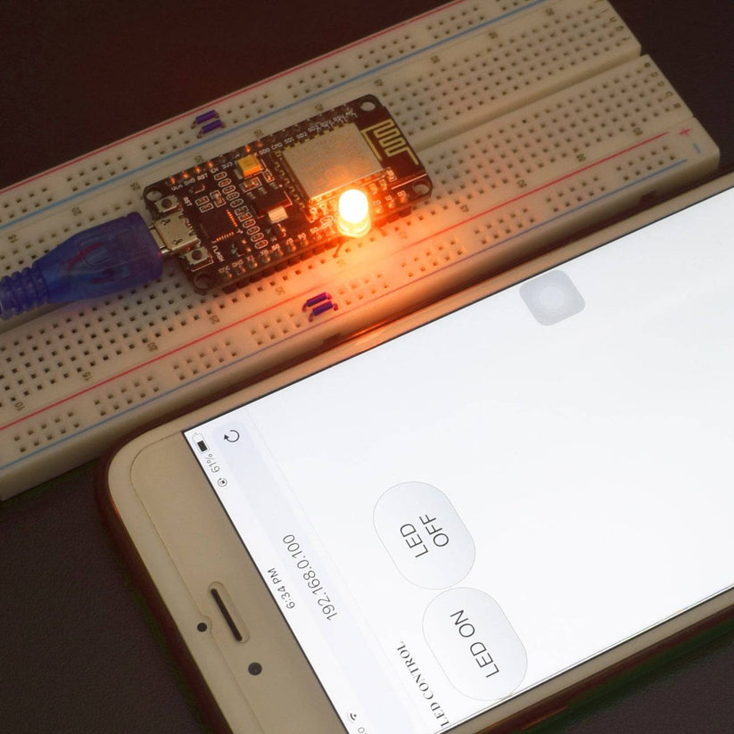 Turn On/Off led via web Server using NodeMCU – REES52
