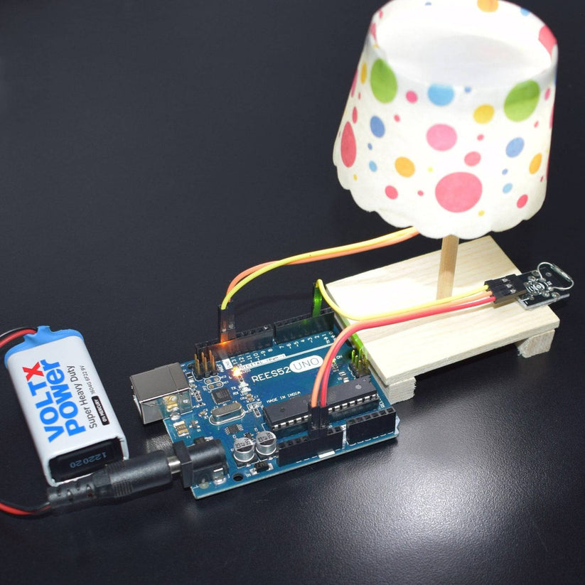 Control LED Bulb using Mini Reed Switch Module with Arduino Uno Project ...