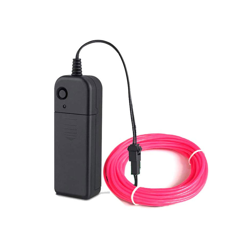 EL Wire 1m Glow EL Wire LED Neon Light Flexible 3V AA – REES52