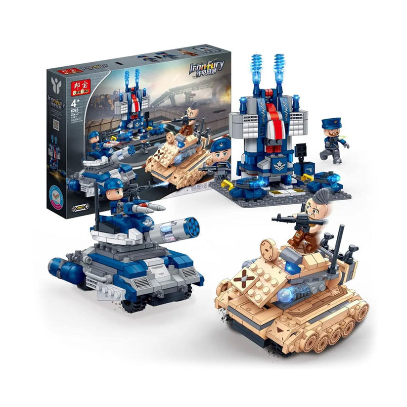 Buy BanBao Iron Fury Building Blocks Robot Kit For 4+ Age Kids – REES52