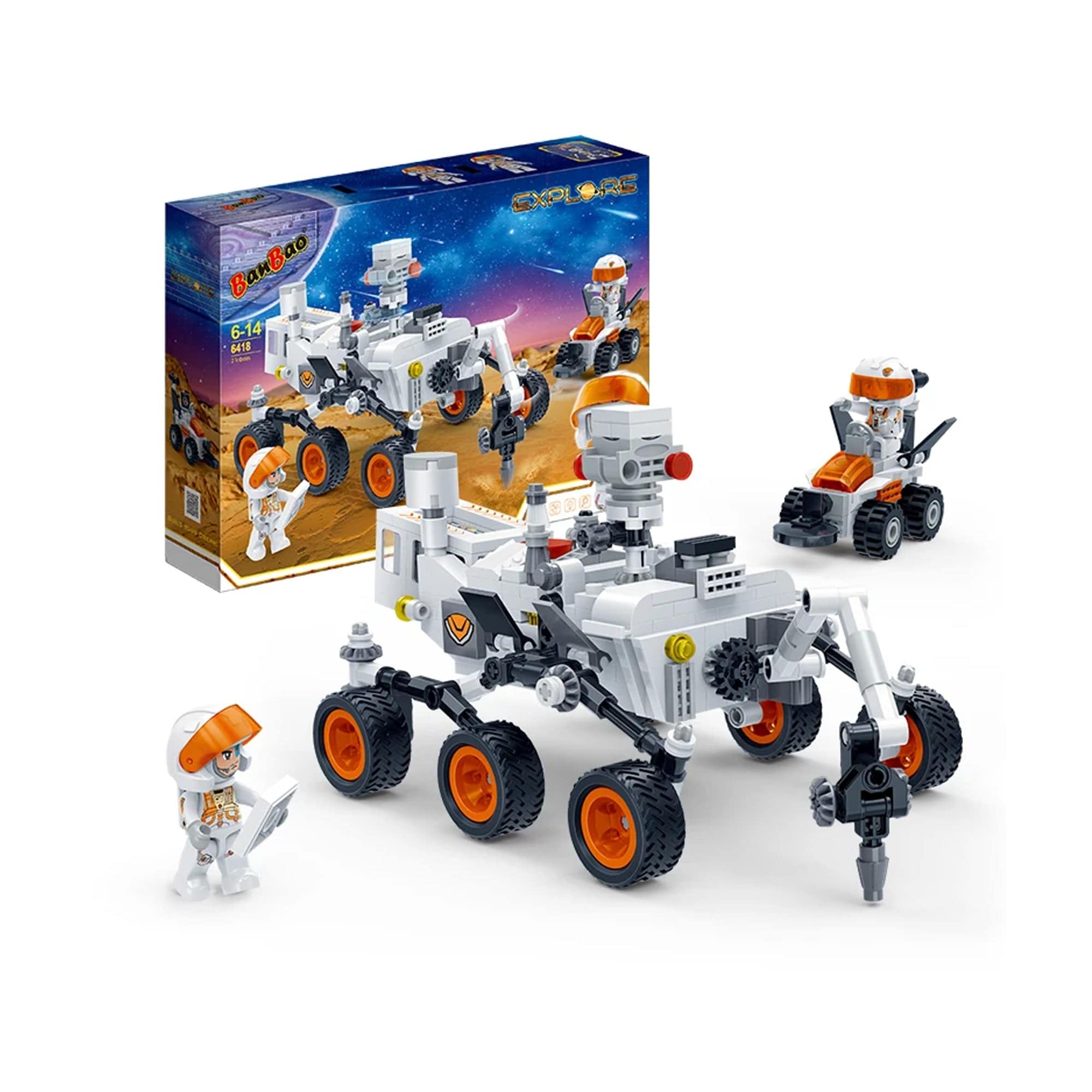 BanBao Explore the Space Kit Building Blocks Marse – REES52