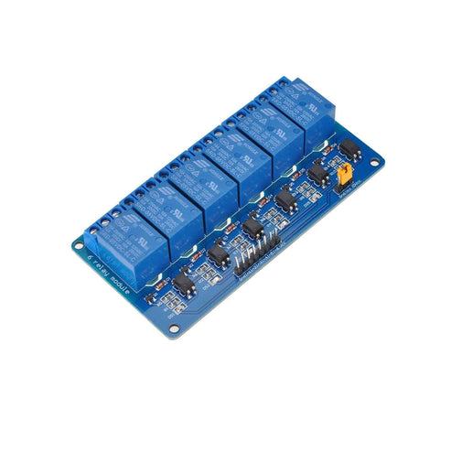 5V 6 Channel Relay Module 5V 6 Channel Low Level Relay – REES52
