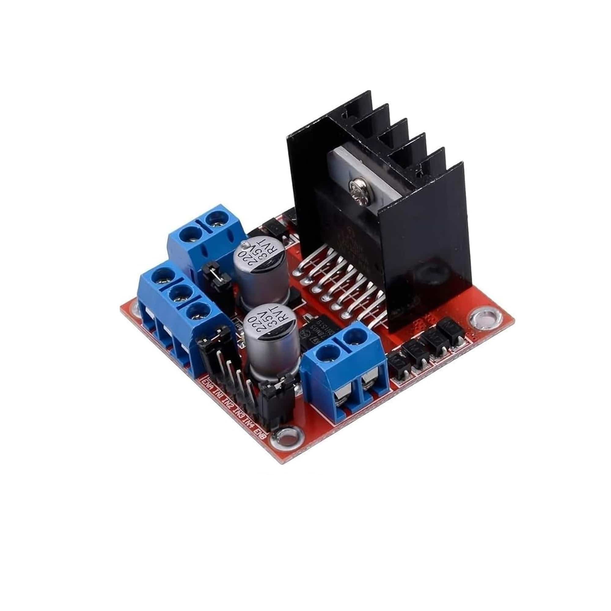 L298N Motor Driver L298N 2A Based Motor Driver Module L298 2A Dual Motor Driver Module with PWM ...
