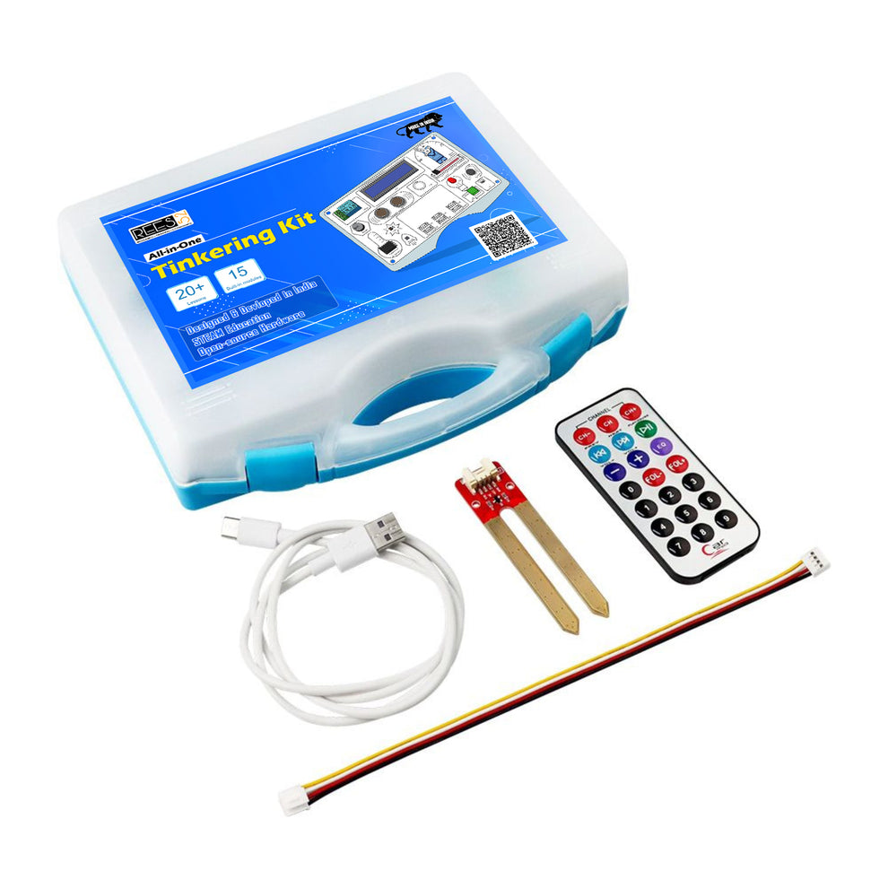 REES52 All-in-one Tinkering Kit Including 15 Sensors & 21 Lessons