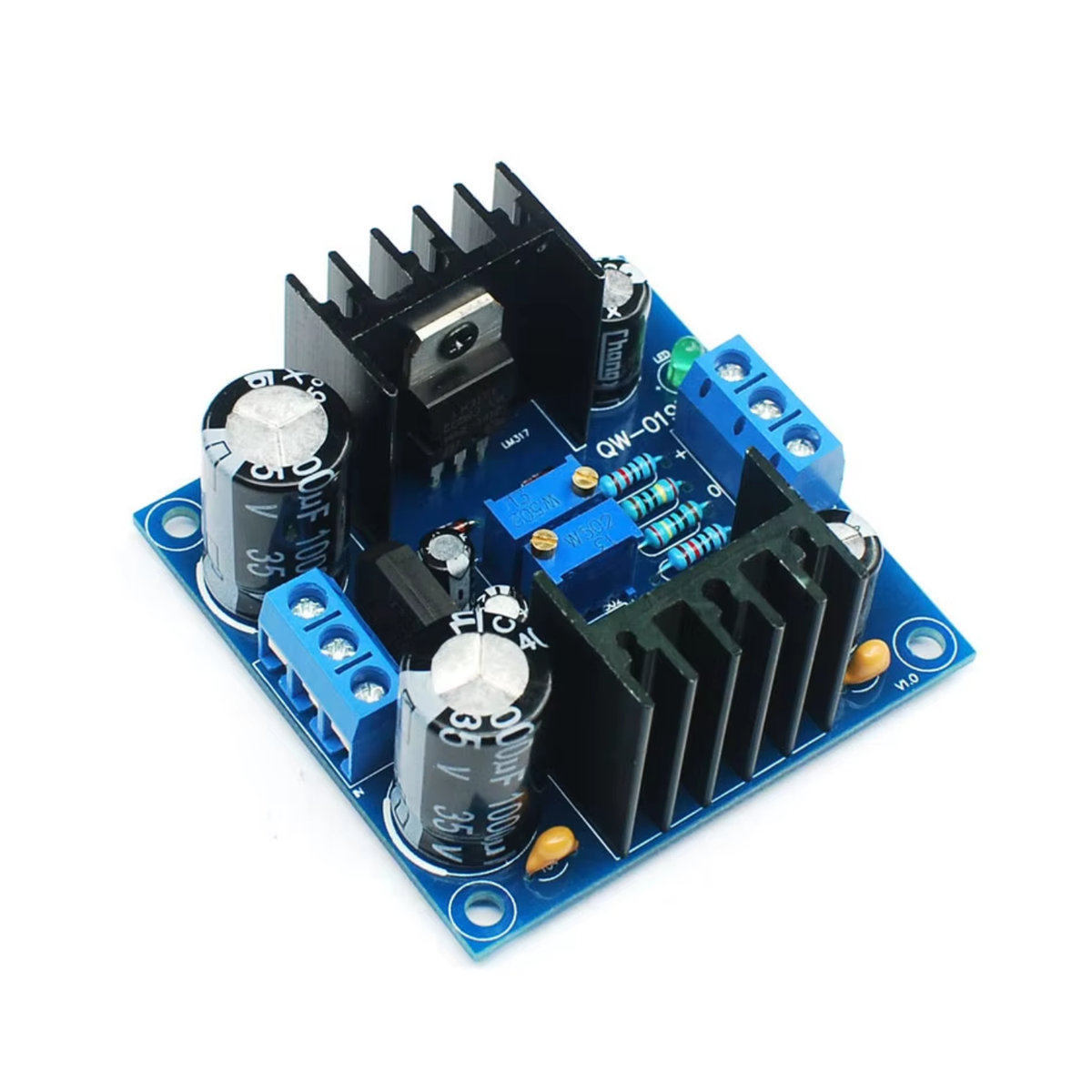 LM317 LM337 Adjustable Voltage Regulator Board 1.25V - 37V – REES52