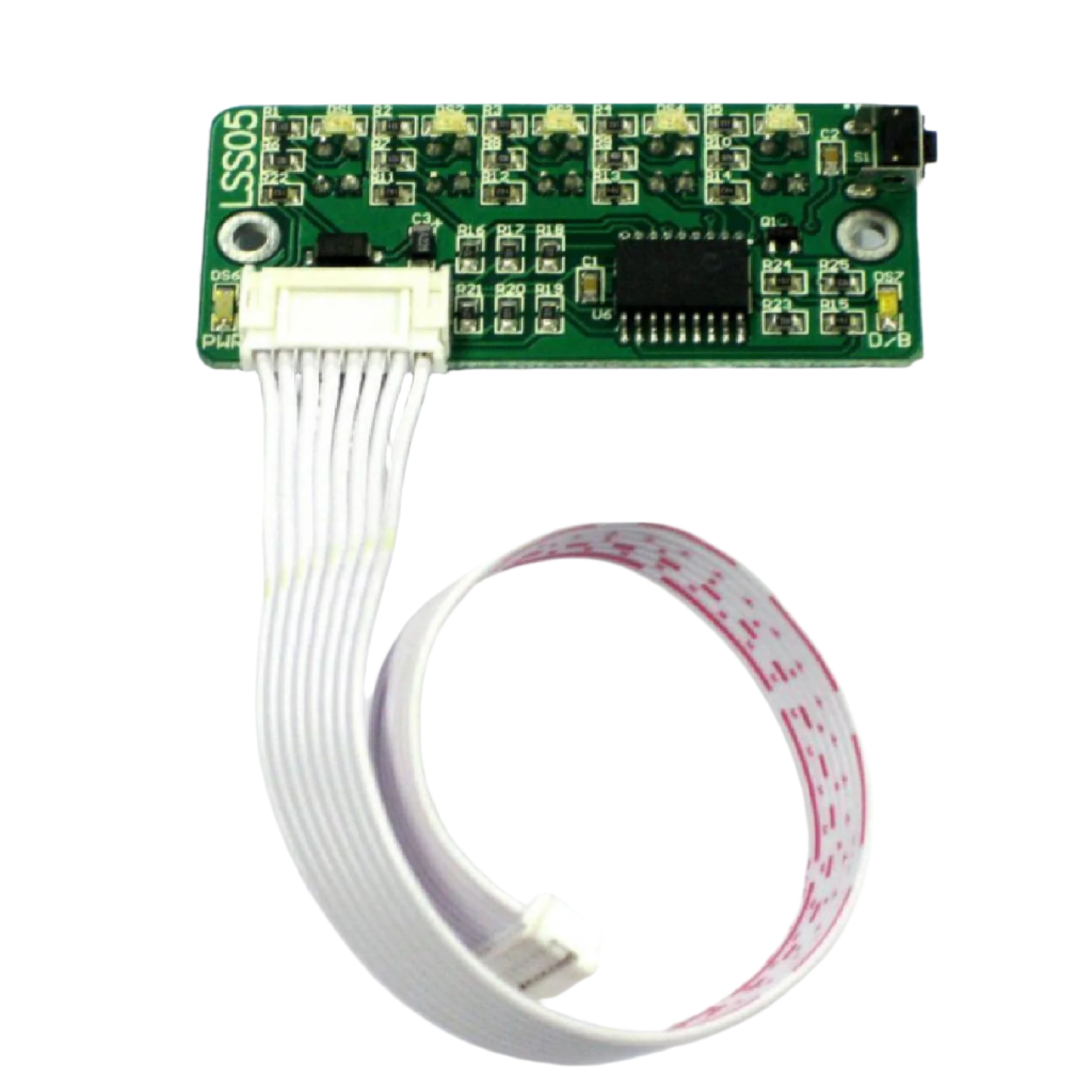 LSS05 Auto-Calibrating Infrared Line Tracking Sensor – REES52