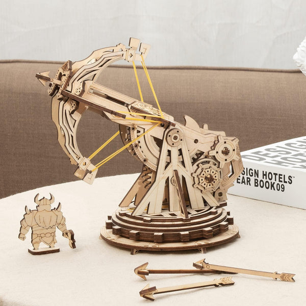 Wooden Catapult DIY Kit Mechanical Catapult STEM Kit – REES52