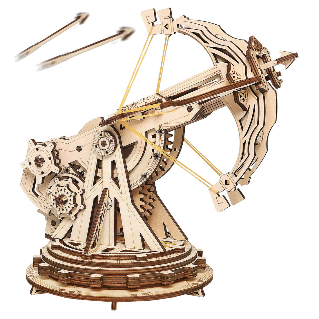 Wooden Catapult DIY Kit Mechanical Catapult STEM Kit – REES52