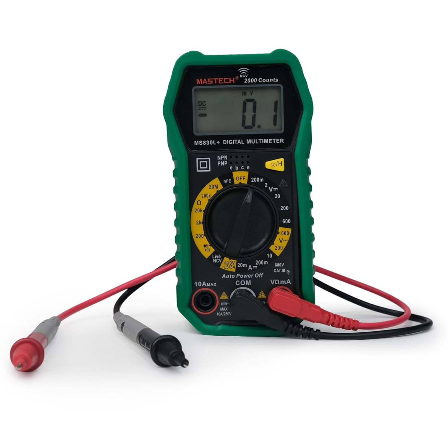 Orginial Mastech MS830L Digital Multimeter With Test Leads – REES52