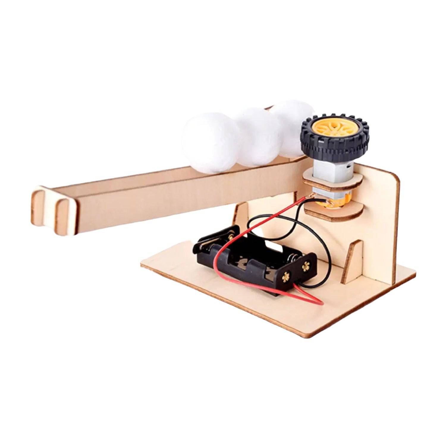 Ball Pitching Machine STEM Kit DIY Science Educational – REES52