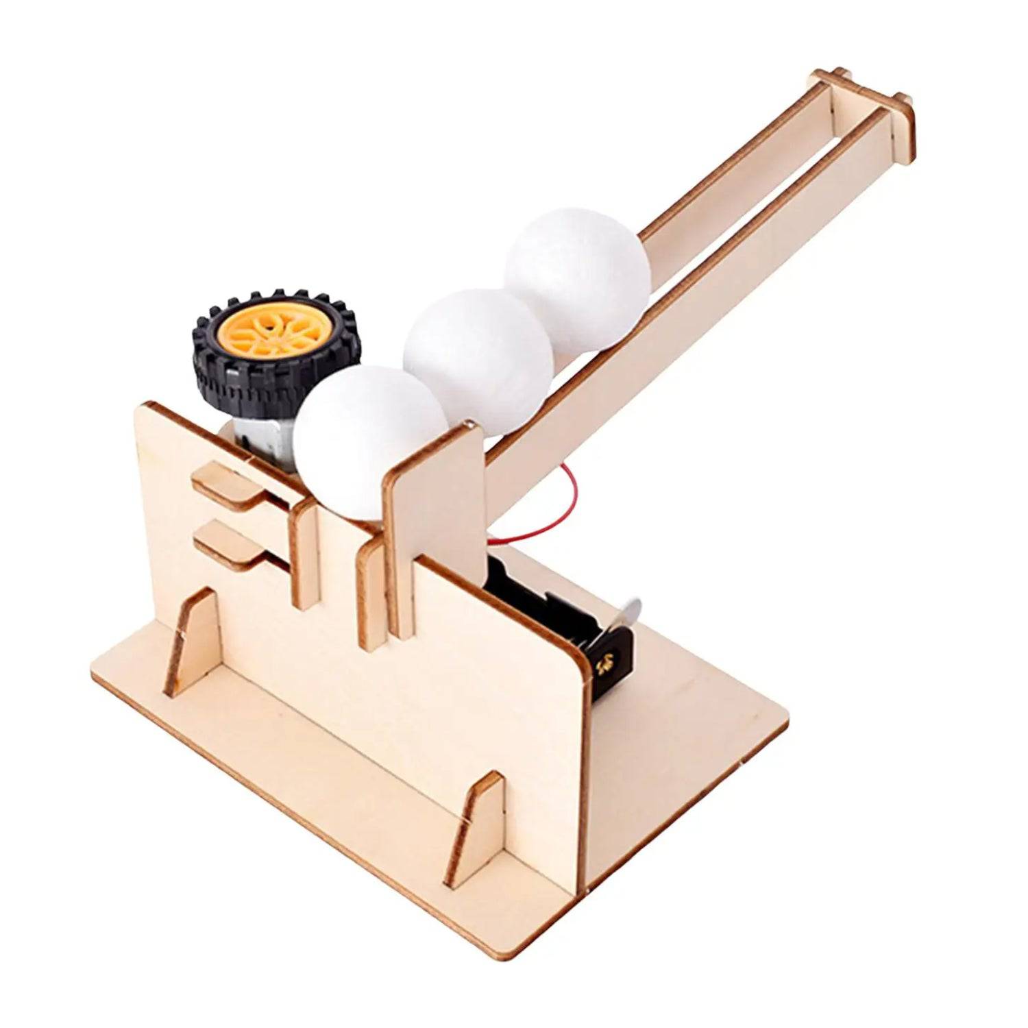 Ball Pitching Machine STEM Kit DIY Science Educational – REES52