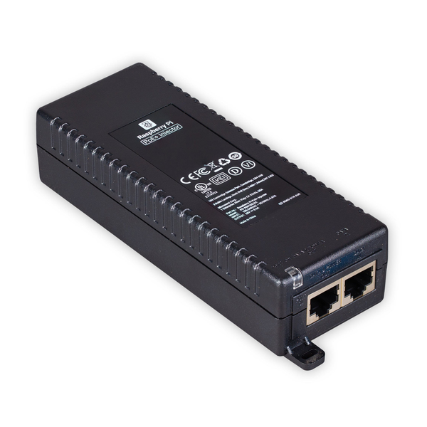 Official Raspberry Pi PoE+ Injector Power over Ethernet Injector – REES52