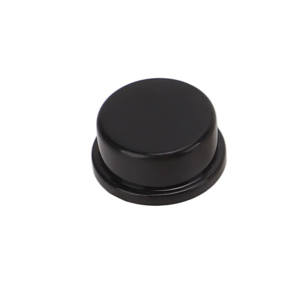 Push Button Cap 12x12x7.3 mm For Square Tactile Switch - Black – REES52