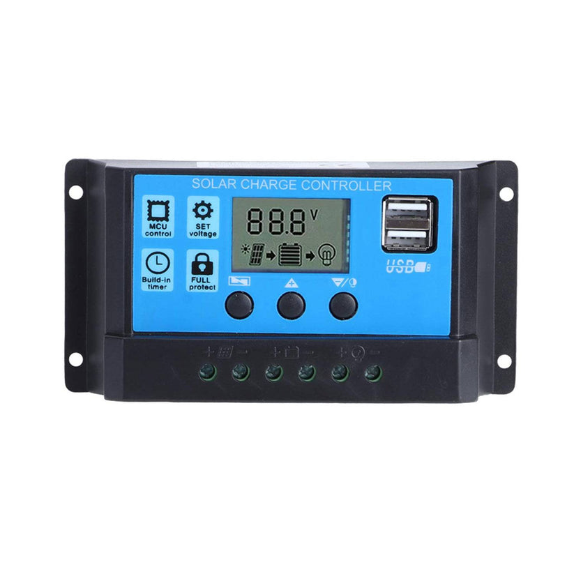 10A Solar Charge Controller For Solar Panel LCD – REES52