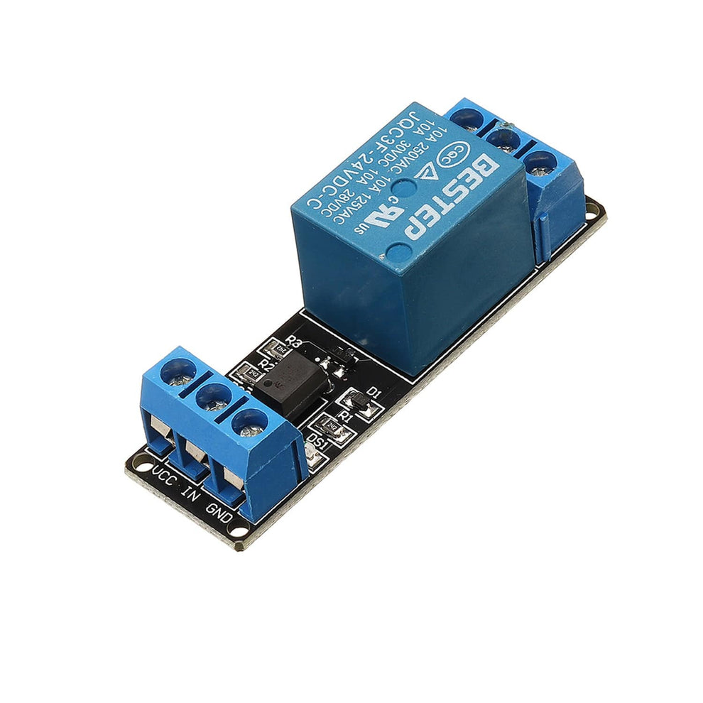 24V 1 Channel Relay Module With Optocoupler – REES52