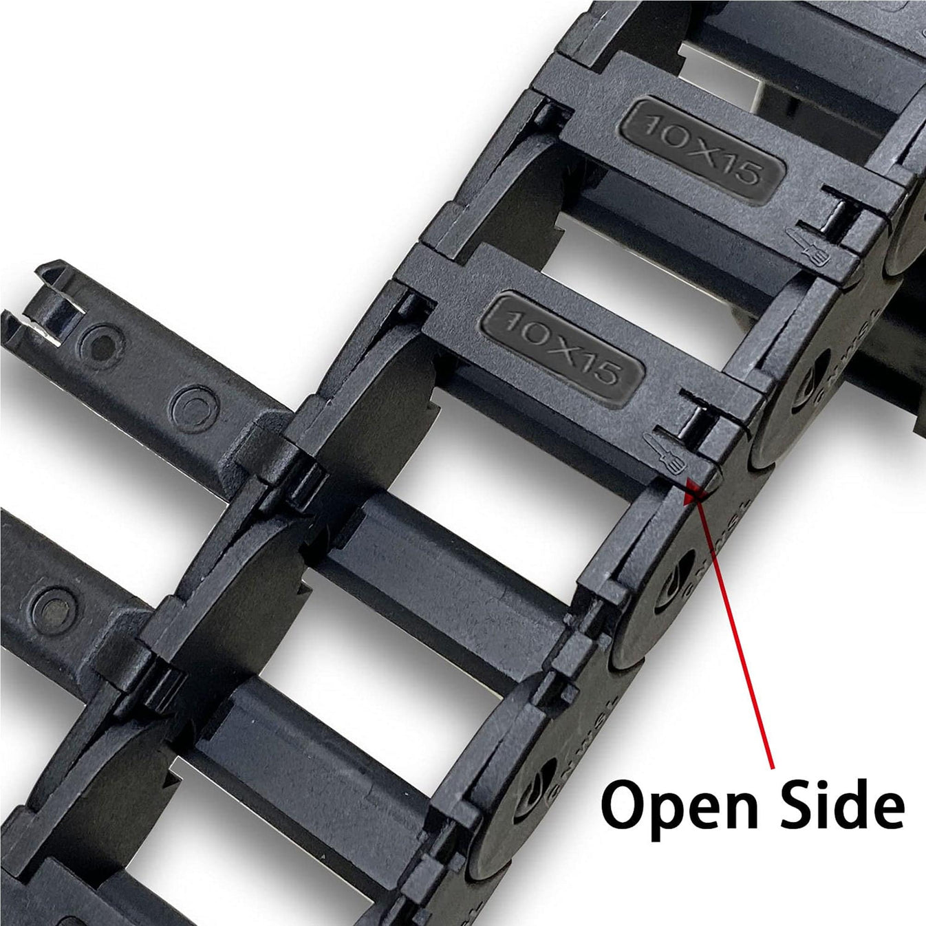 10x15mm Cable Drag Chain 10 x 15mm 1m Cable Drag Chain – REES52