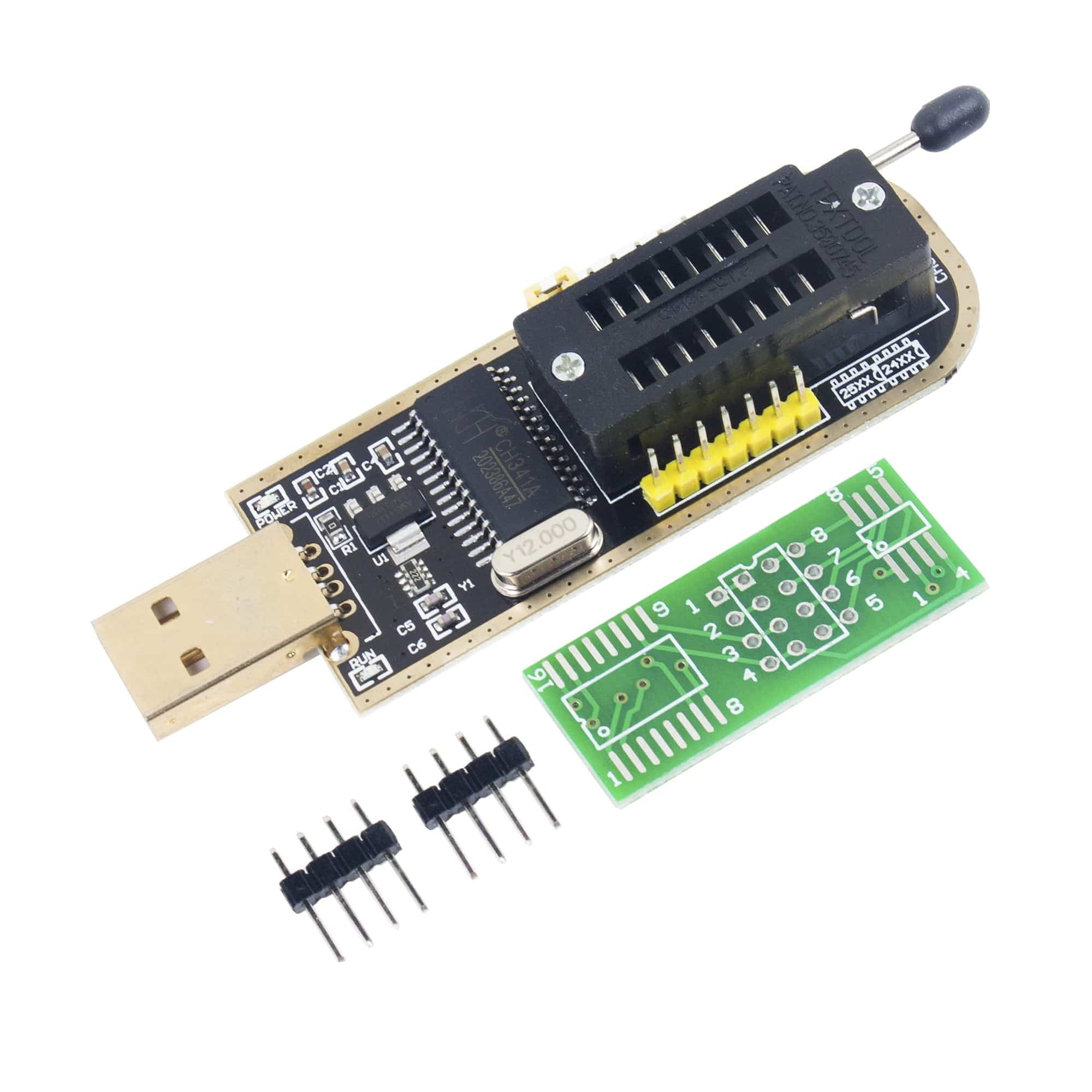 CH341A Programmer CH341A 24 25 Series EEPROM Flash BIOS USB Programmer ...