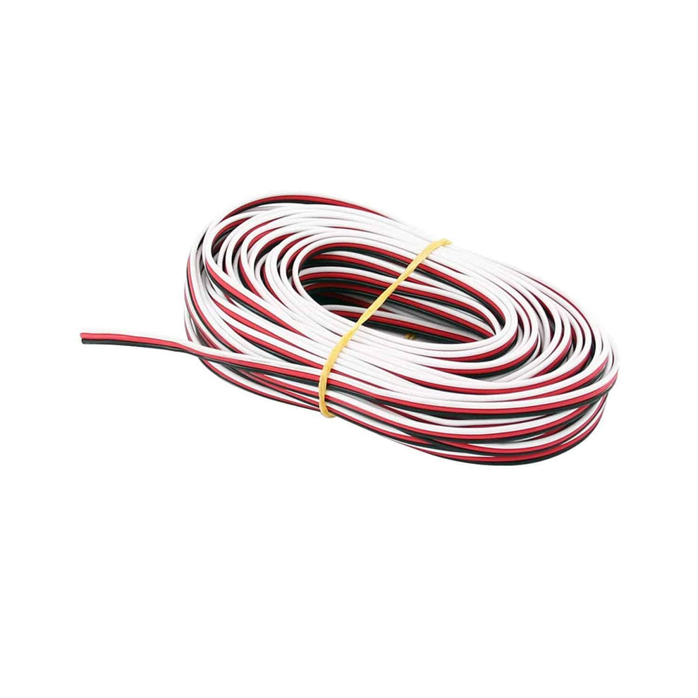 22AWG Servo Wire Flat 22AWG Servo Wire 1 Mtr R-B-W – REES52