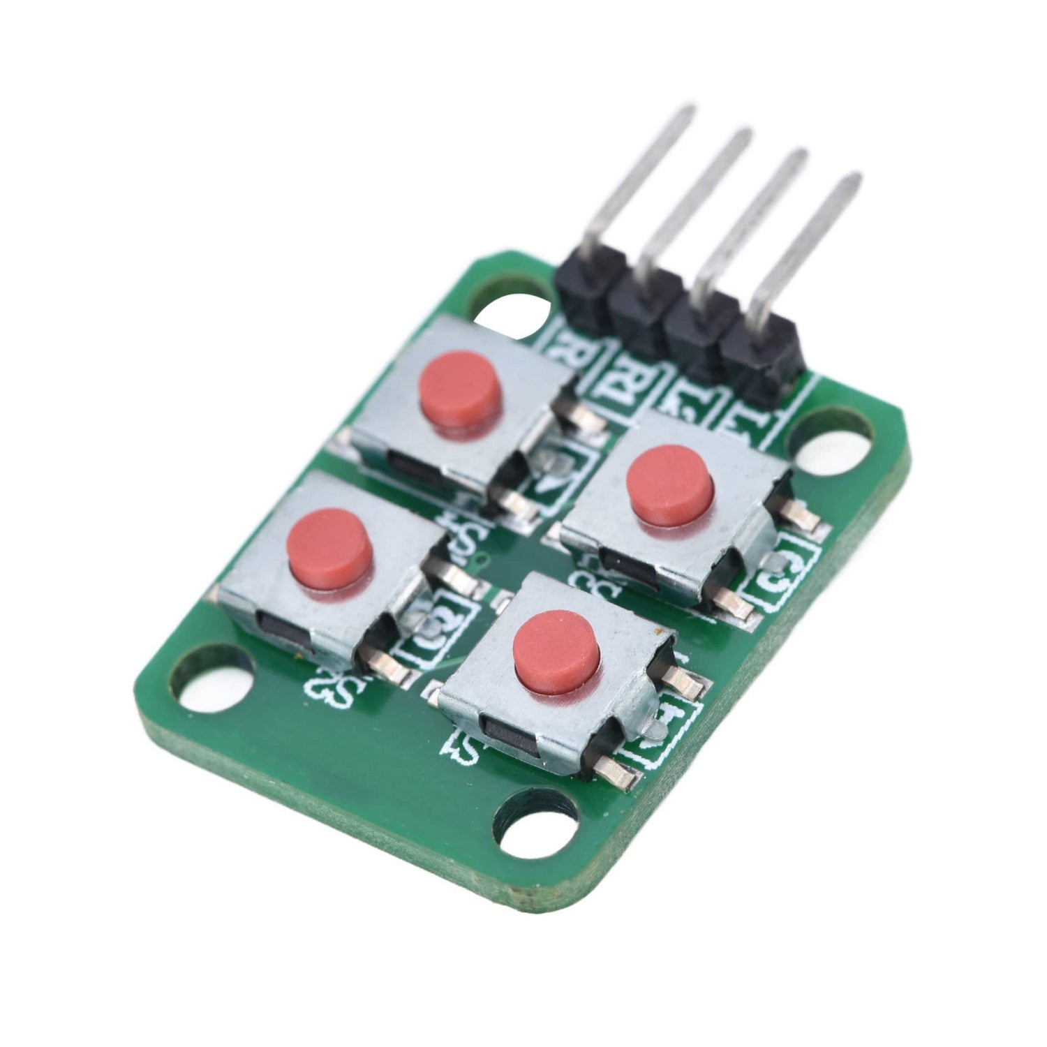 2x2 Keypad Matrix 4 Button Keypad Module Key Matrix Rees52