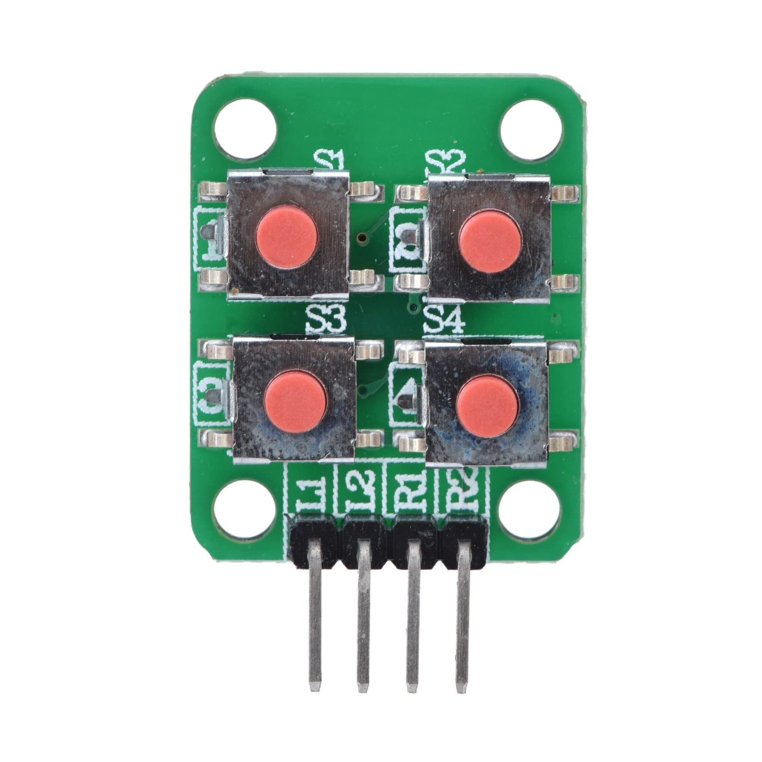 2x2 Keypad Matrix 4 Button Keypad Module Key Matrix Rees52