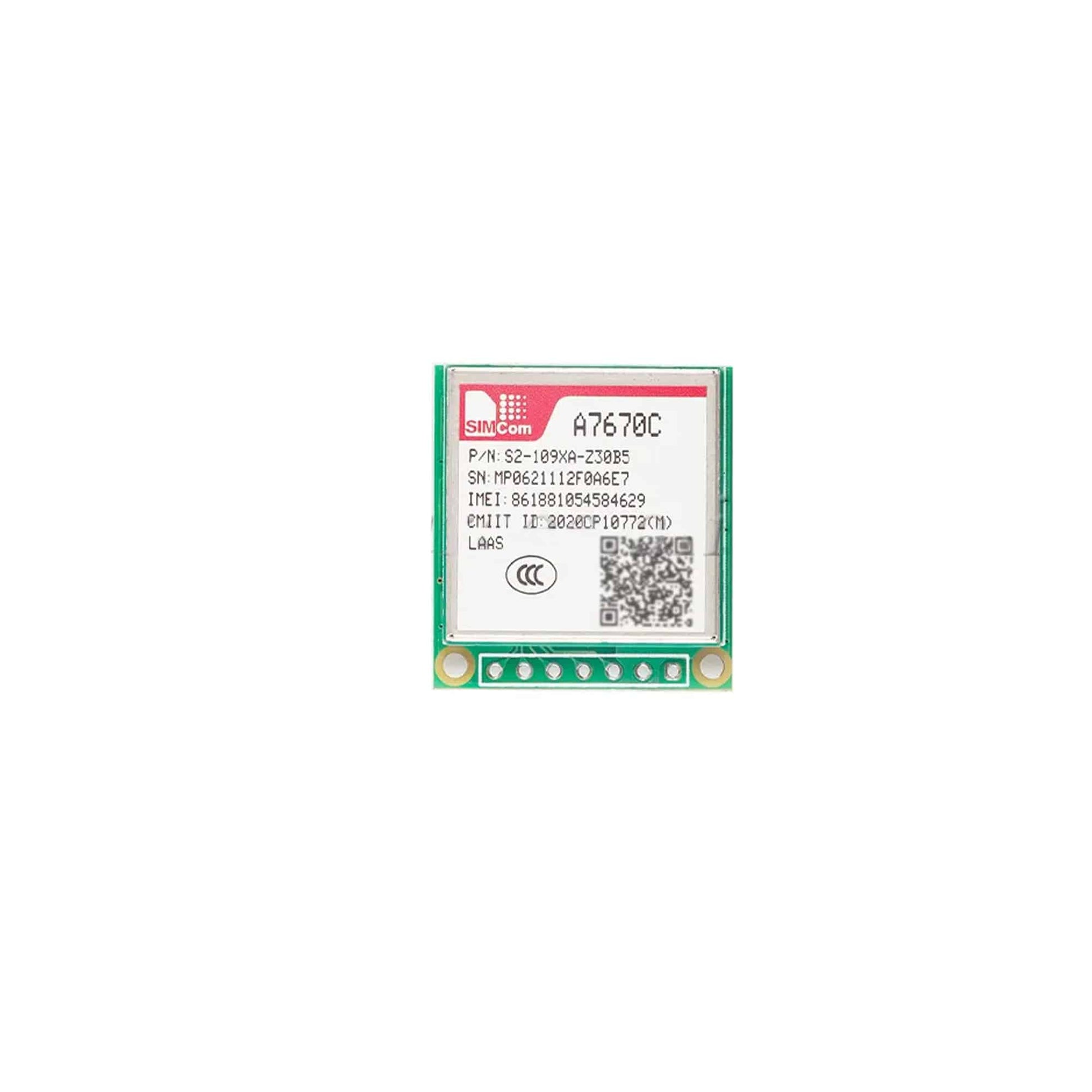 SIM A7670C Module 4G LTE Cat.1 SIM A7670C Module – REES52 SIM A7670C Module 4G LTE Cat.1 SIM A7670C Module – REES52