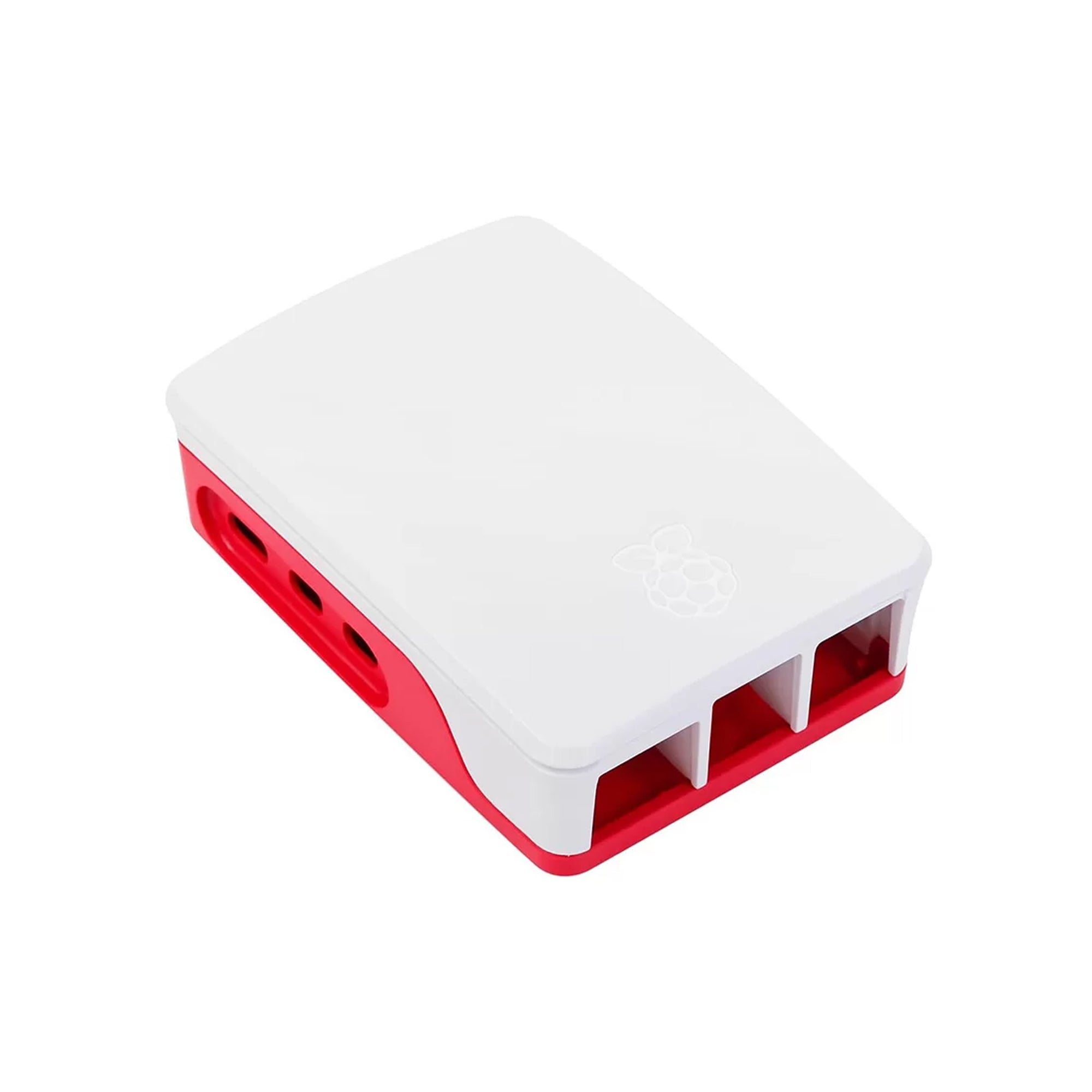 Official Raspberry Pi 5 Case Red and White Raspberry Pi 5 ABS Case – REES52