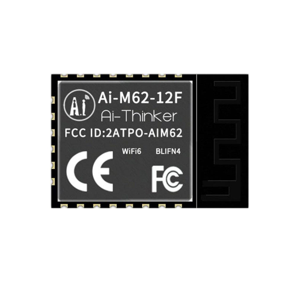 Ai-Thinker Ai-M62-12F Wi-Fi 6 + BLE5.3 Module - RS5714 – REES52