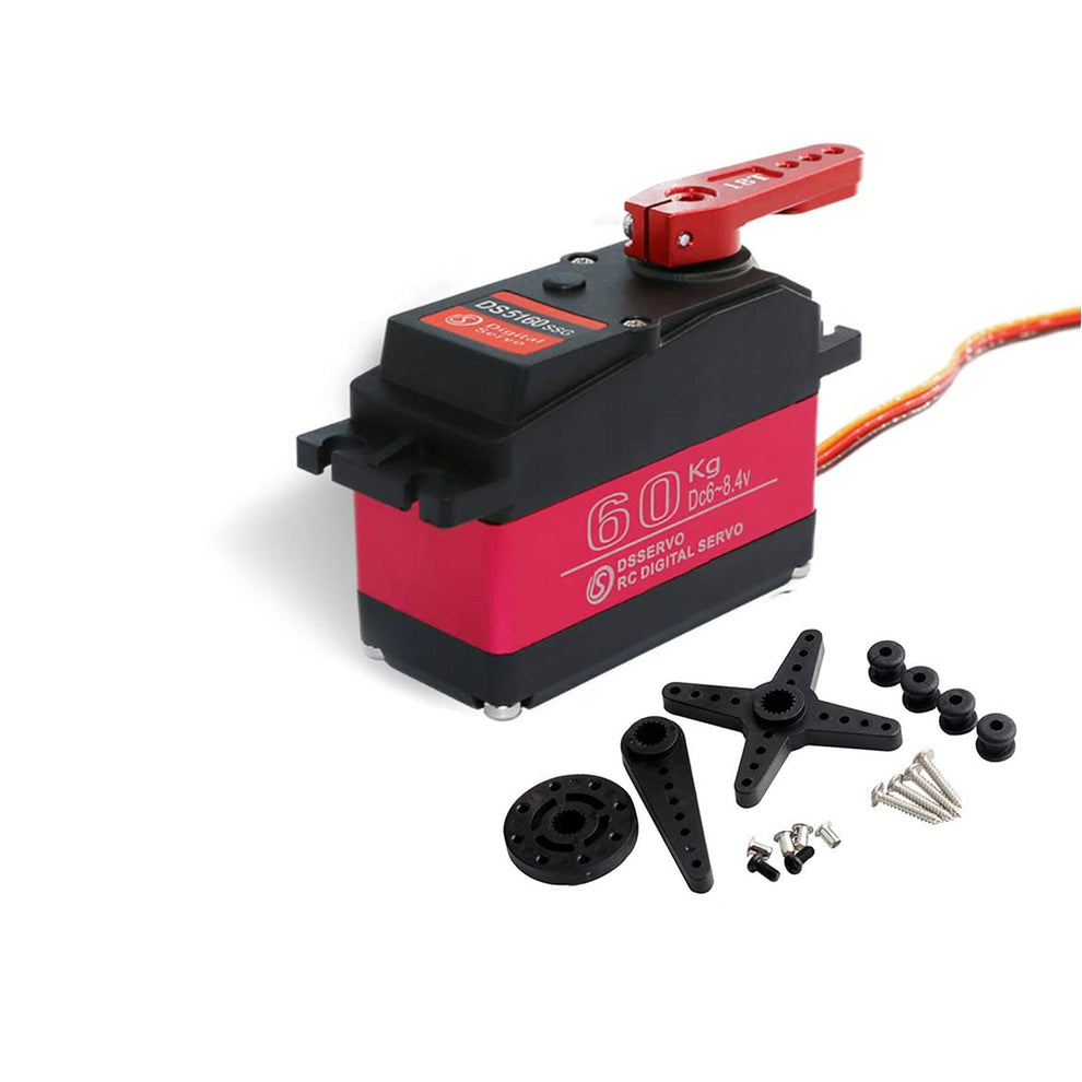 DS5160 60kgcm Servo Motor DS5160 Ultra Torque Quarter – REES52