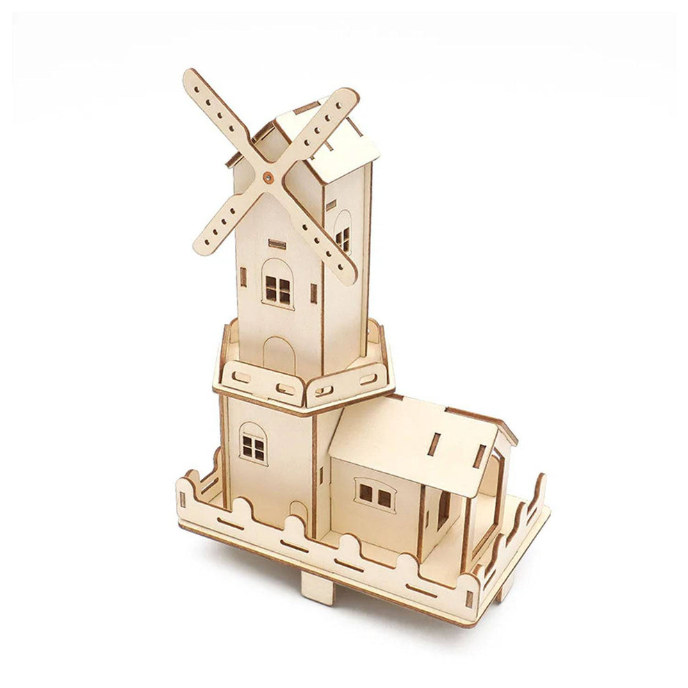 DIY Dutch Windmill STEM Kit DIY Puzzle Pack STEM Toy – REES52