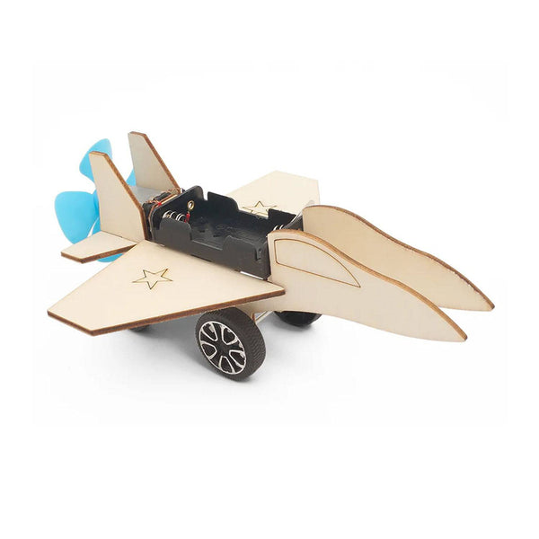 DIY Fighter Aircraft STEM Kit Steam Toy Plane Fighter – REES52