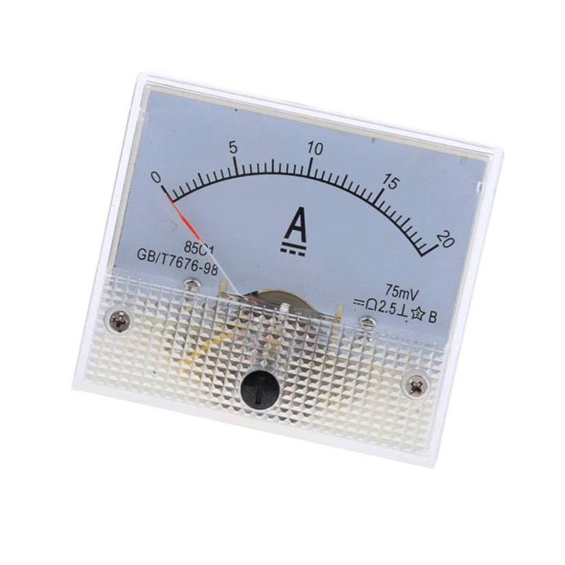 85C1-A DC Pointer Ammeter 0-20A Analog Ammeter DC – REES52