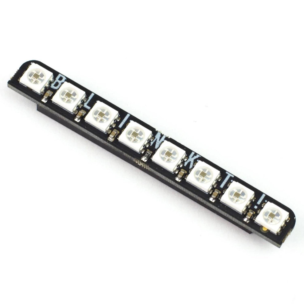 Raspberry Pi 8 RGB LED Shield Blinkt! 8-LED RGB Strip RGB LED Bar – REES52