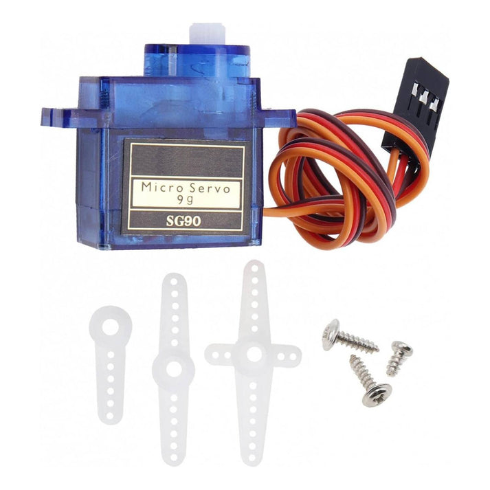 SG-90 9G 360° Servo Motor – High Torque Metal Gear for Arduino & RC ...