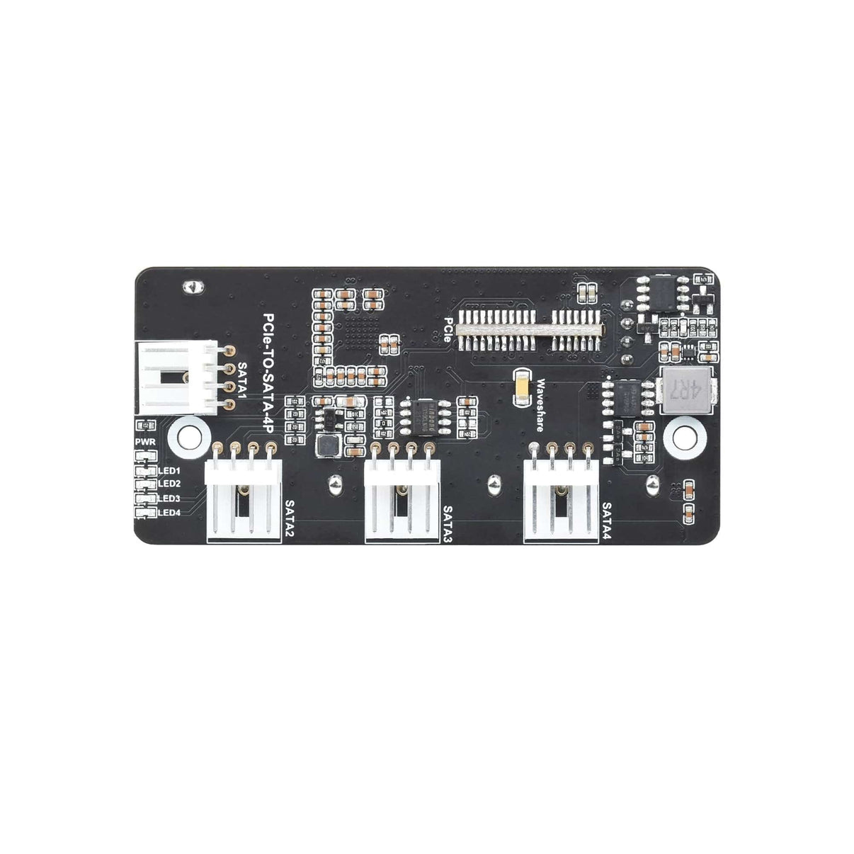 Waveshare PCIe to 4-Port SATA 3.0 Expander Card With 6Gbps High-Speed ...