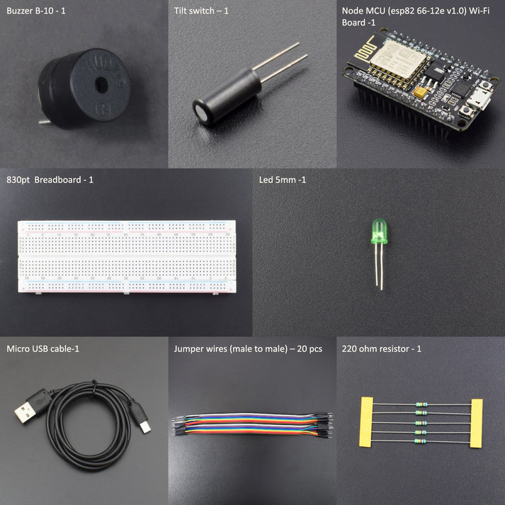 Make an IoT-Based Tilt Switch Alarm with NodeMCU ESP8266-12e – REES52