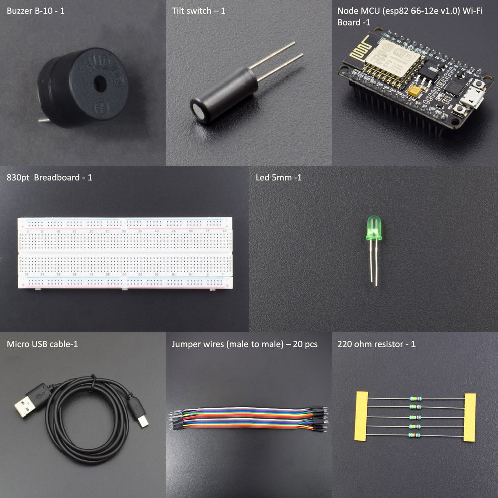 Make an IoT-Based Tilt Switch Alarm with NodeMCU ESP8266-12e – REES52