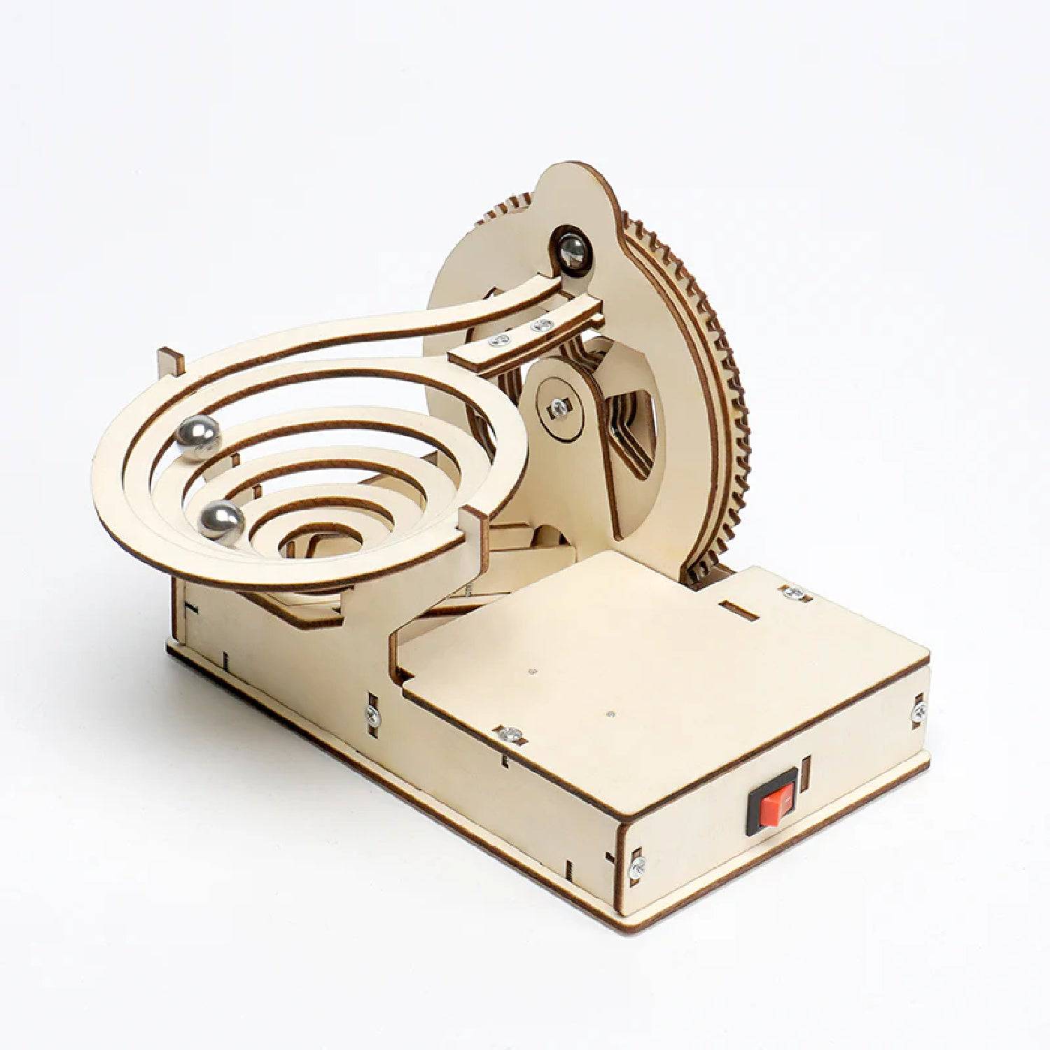 DIY Slide Ball STEM Kit DIY Puzzle Pack STEM Toy, Wooden Track Ball ...