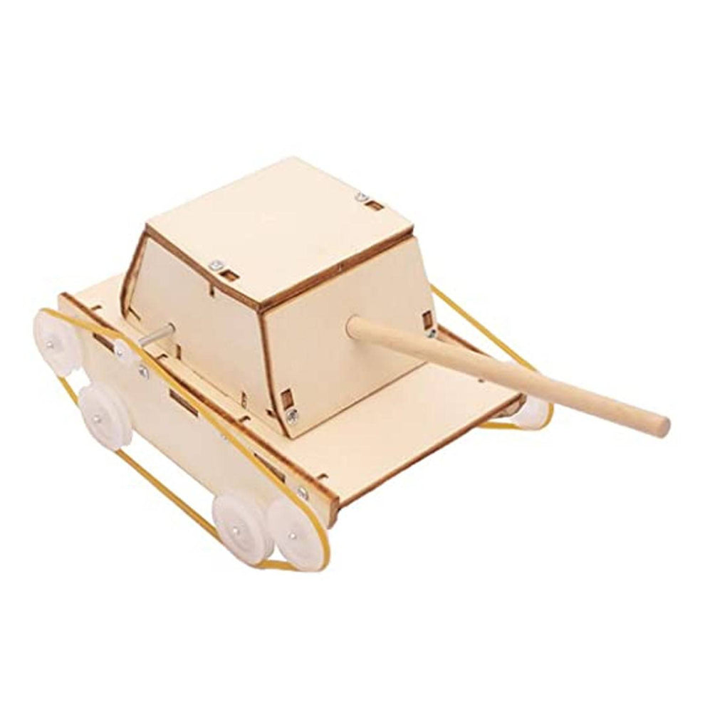 DIY Tank STEM Kit Assemble DIY Electric Toys Kids – REES52