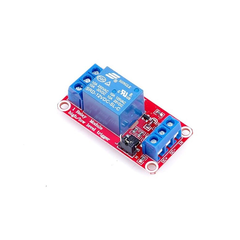 1 Channel 12V Relay Module With Adjustable High – REES52
