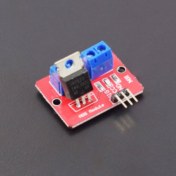 0-24V Top Mosfet Button IRF520 MOS Driver Module – REES52