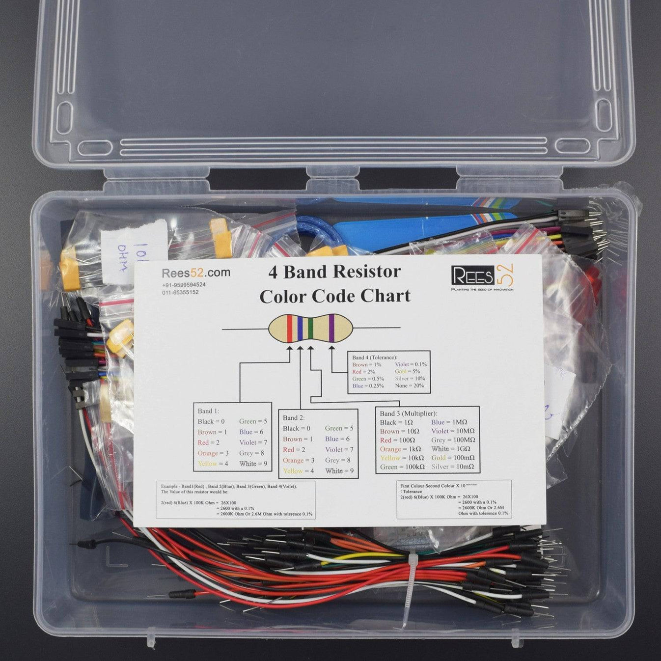 Arduino UNO Starter Kit with Free Tutorials, Frame Sensor, 1 Digit 7-segment Card, Breadboard ...